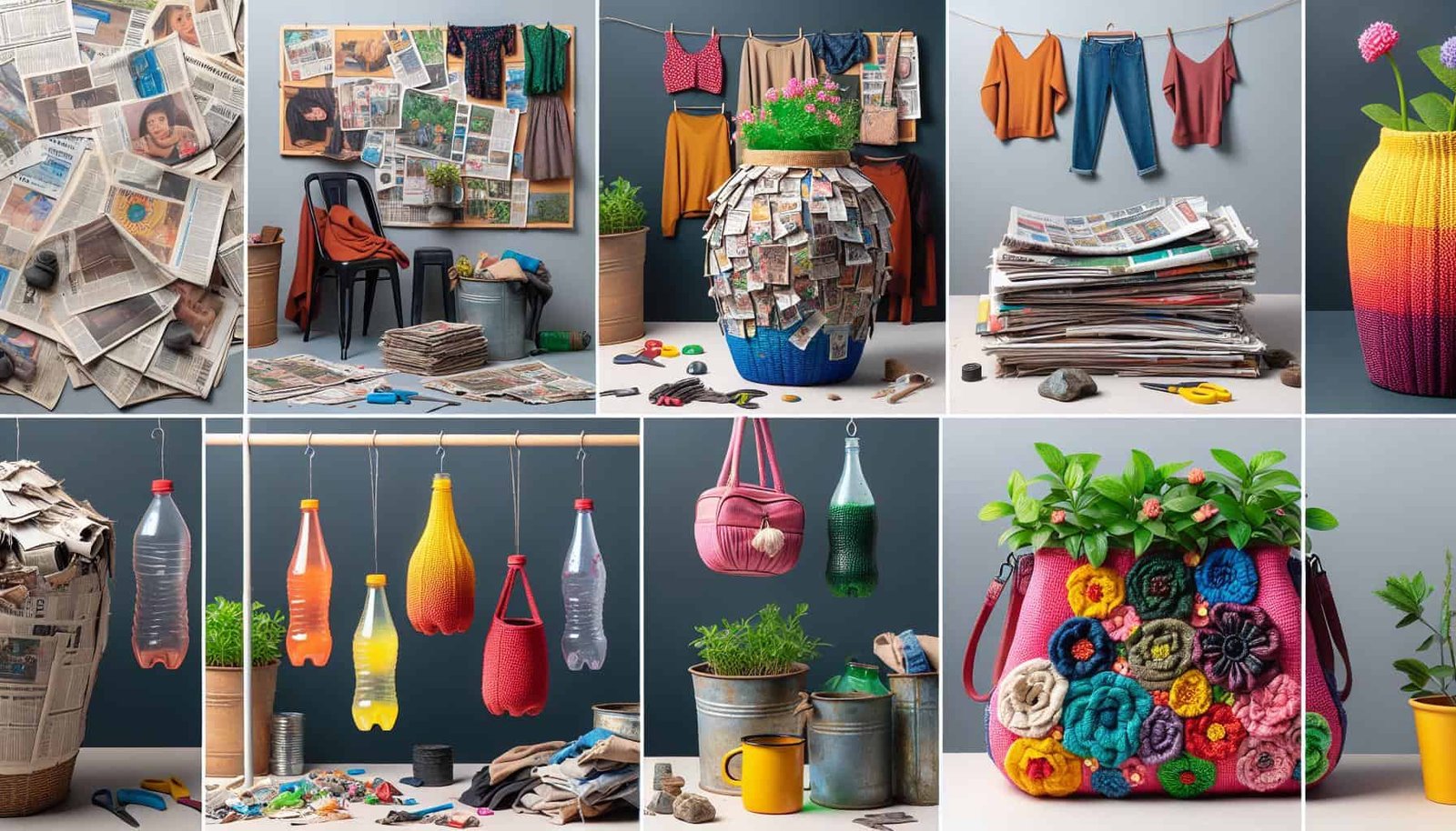 How to turn trash into treasure with fun upcycling crafts